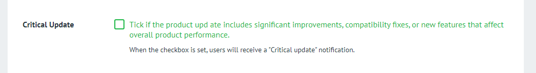 Releasing Critical Update in the TemplateMonster Marketplace